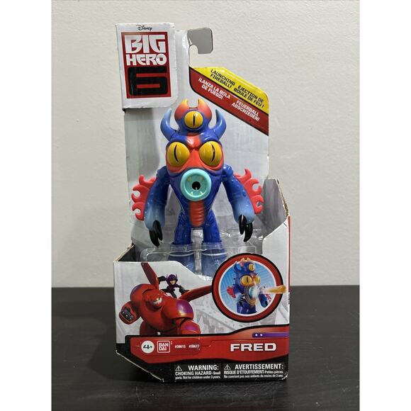 Bandai Namco | Toys | Fred Launching Fireball Disney Big Hero 6 Movie 6 ...